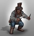 Final Fantasy Characters Artwork - FFI through FFVI Art Gallery