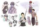 The Great Ace Attorney Chronicles Concept Art & Characters
