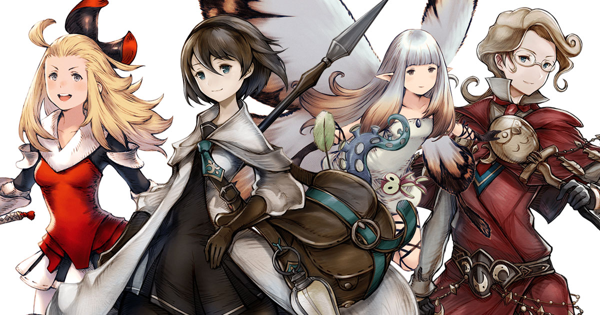 Bravely Default: Brilliant Lights Concept Art & Characters - Page 2
