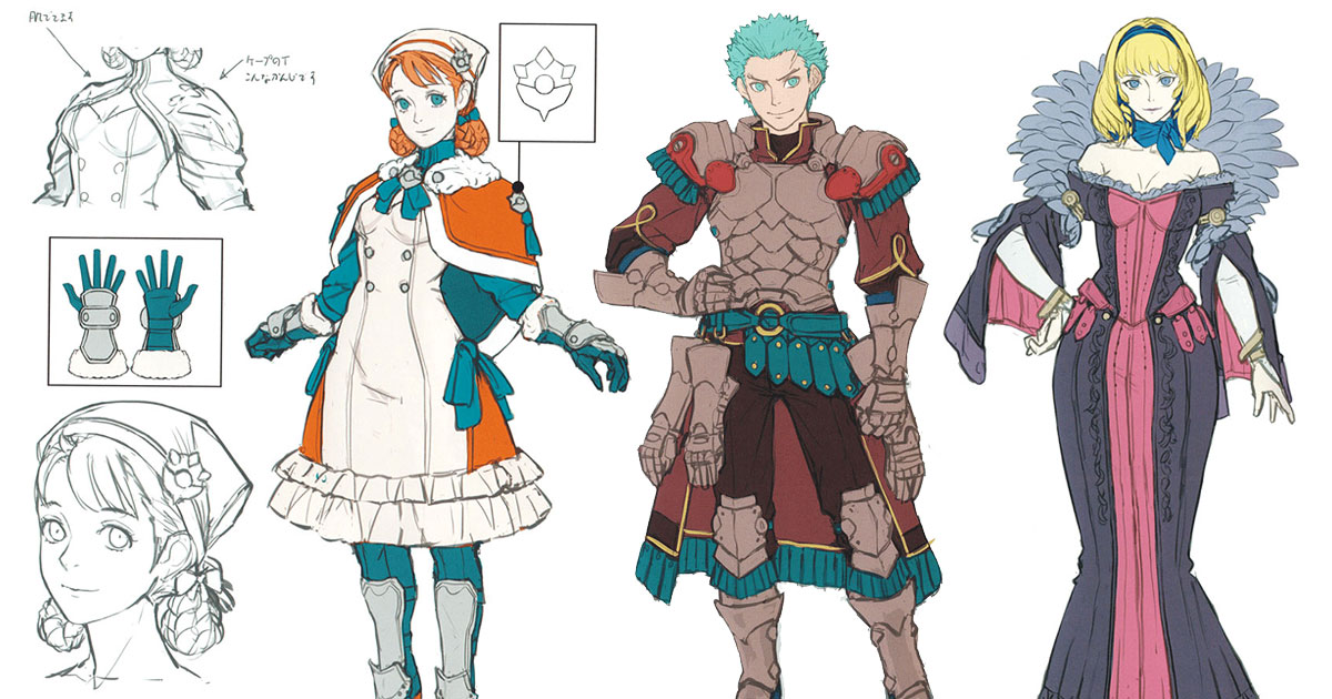 Fire Emblem Warriors: Three Hopes Concept Art & Characters