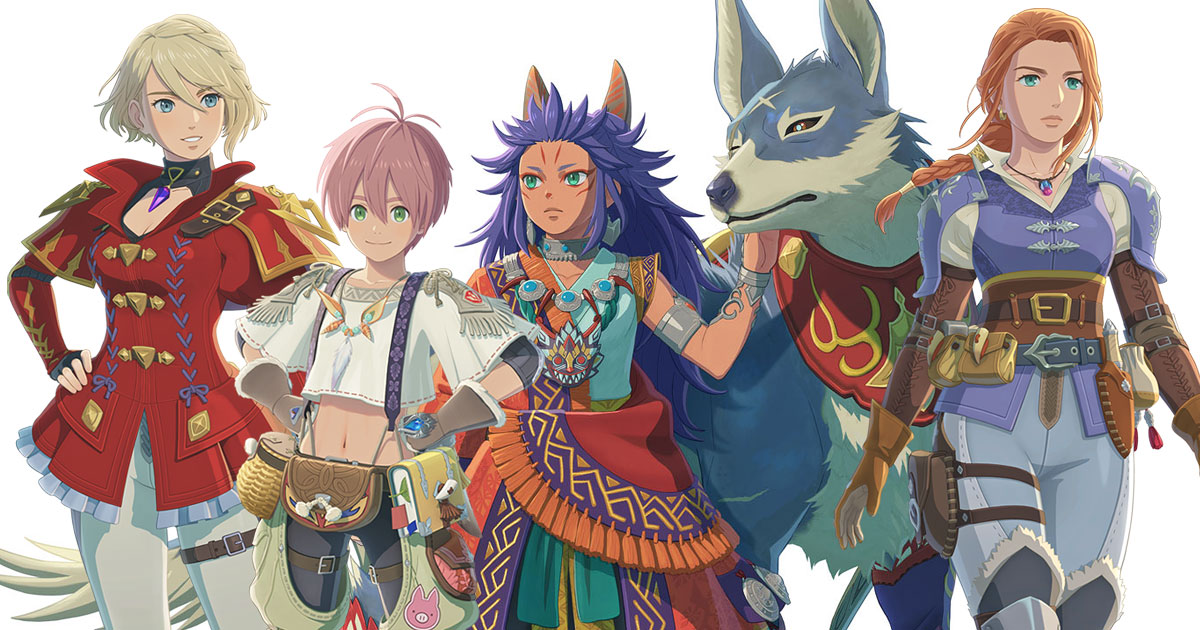 Monster Hunter Stories 3: Twisted Reflection Concept Art & Characters