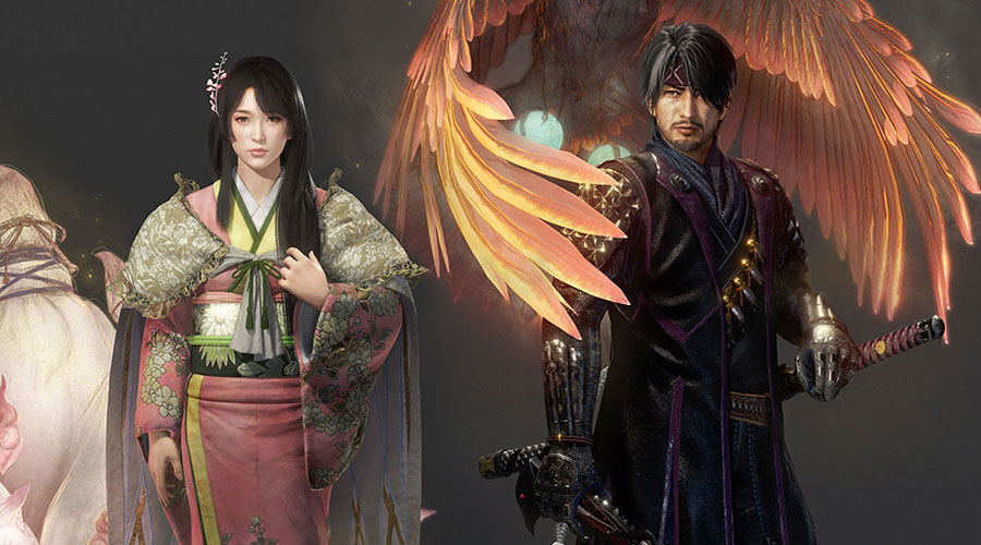 Nioh 2 Concept Art & Characters