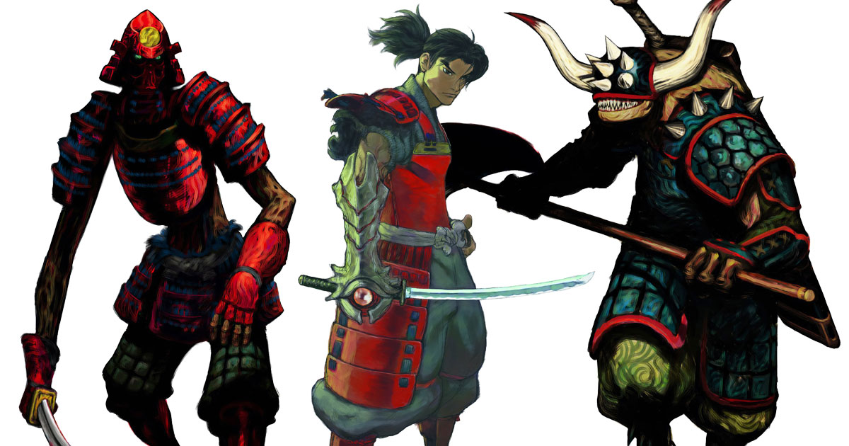 Onimusha: Warlords Concept Art & Characters