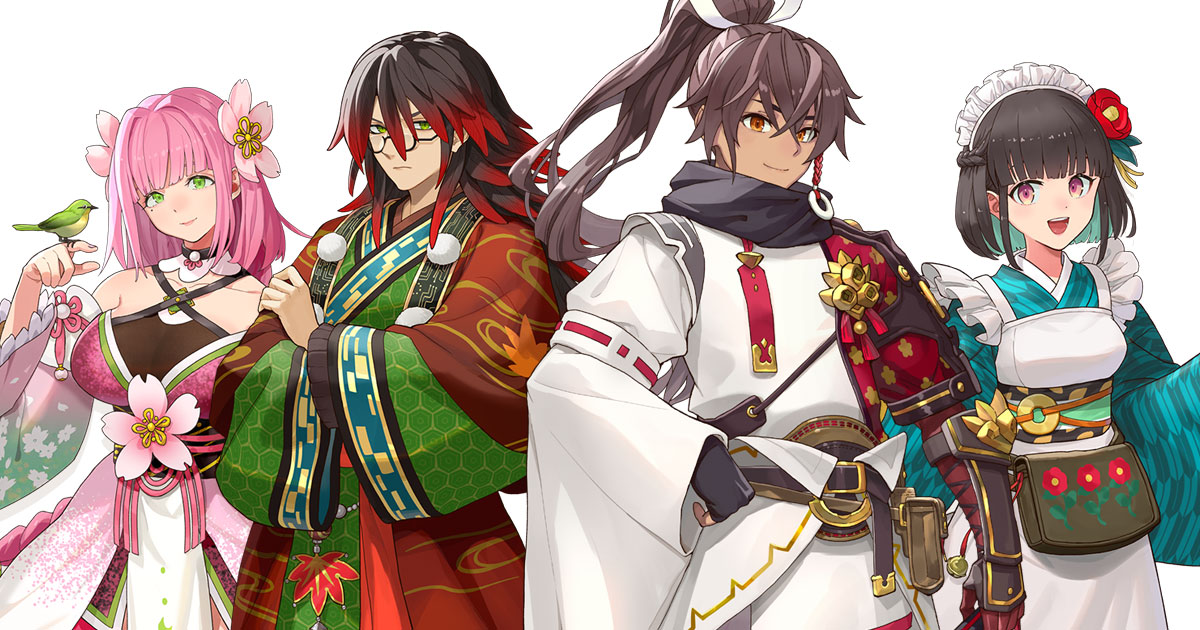 Rune Factory: Guardians of Azuma Concept Art & Characters