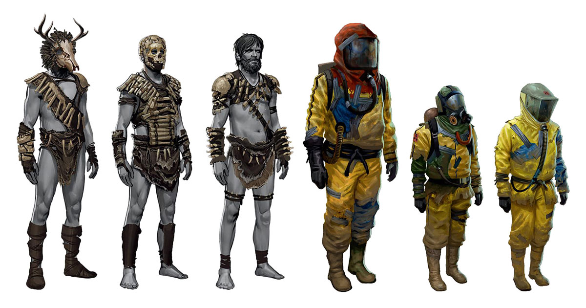 Rust Concept Art & Characters