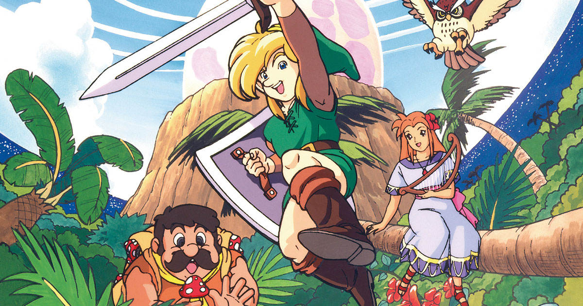 The Legend of Zelda: Link's Awakening Concept Art & Characters