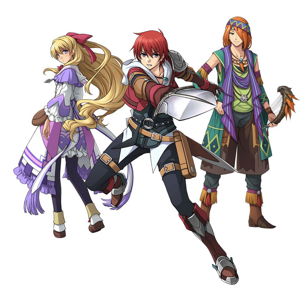 Ys: Memories of Celceta Concept Art & Characters